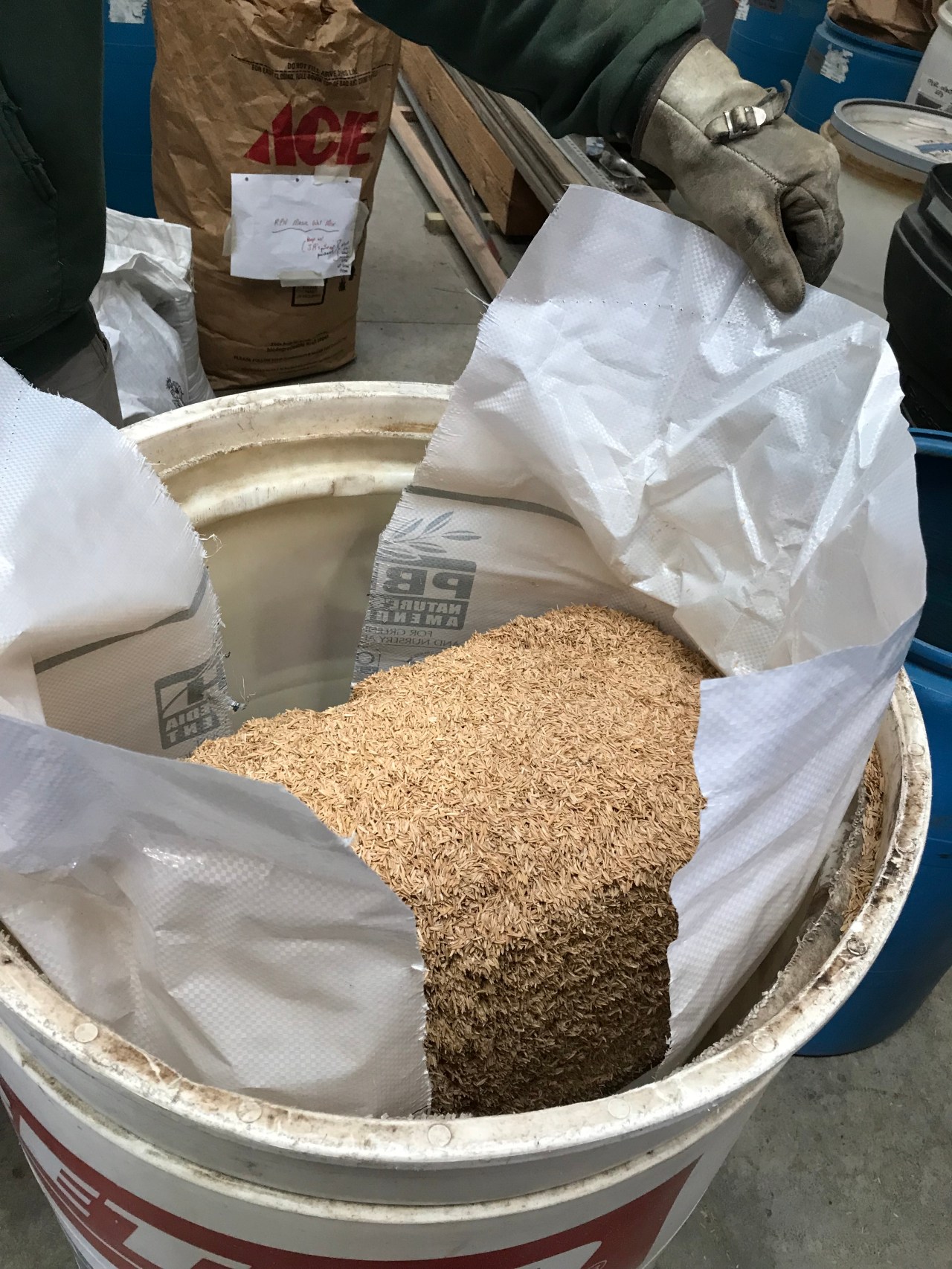 Using Rice Hulls as a Carrier for Prairie Seeding | grassland ...