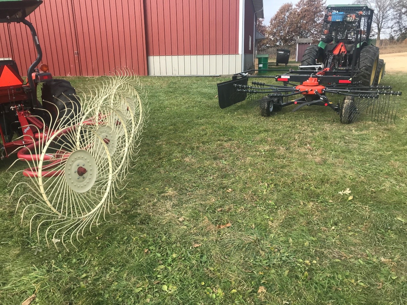 Hay rakes for fire breaks – an equipment review with November 2022 ...