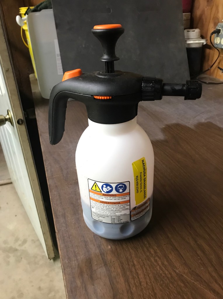 Hand held herbicide sprayer | grassland restoration network