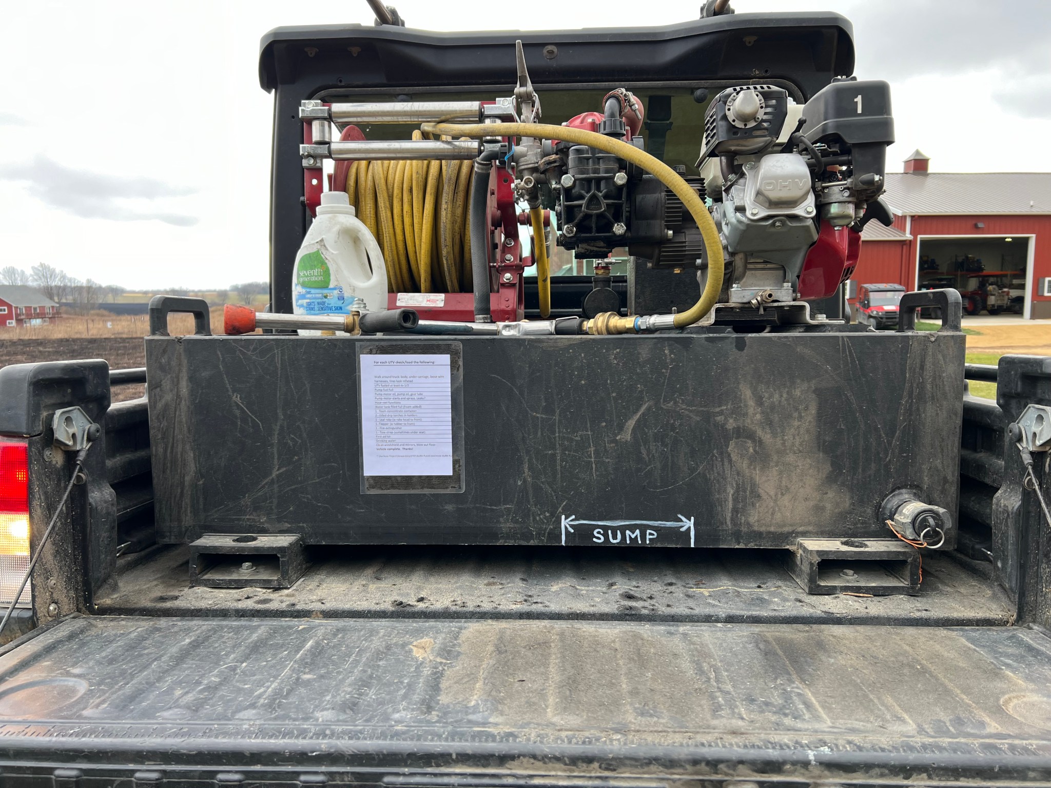 Prescribed fire UTV slip on unit | grassland restoration network